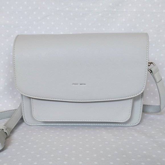 Pixie Mood | Bags | Pixie Mood Zoe Light Grey Crossbody Vegan Leather ...